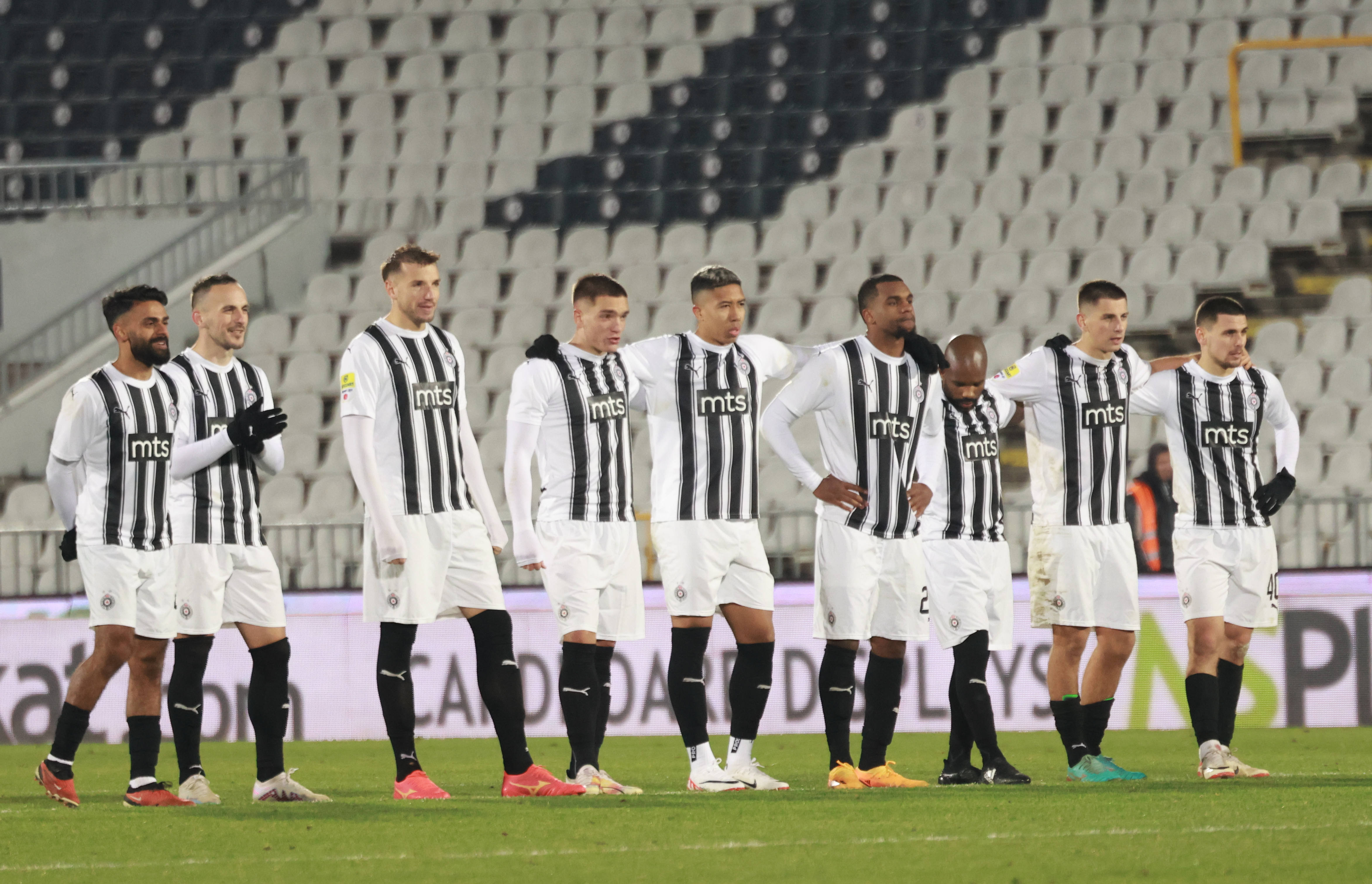 Serbian Cup: Partizan 1-1 Graficar pen:5-4